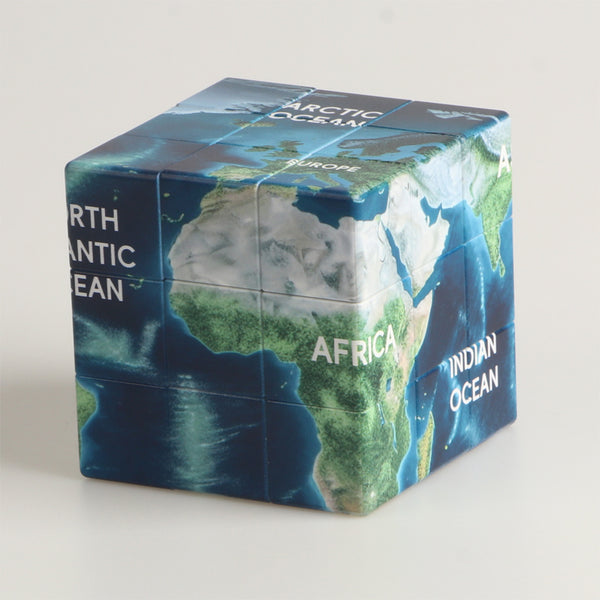 Ziina Star 3D World Map 3x3 – Cubewerkz Puzzle Store