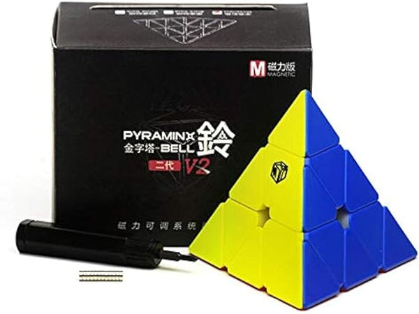 Qiyi Bell Pyraminx v2M – Cubewerkz Puzzle Store