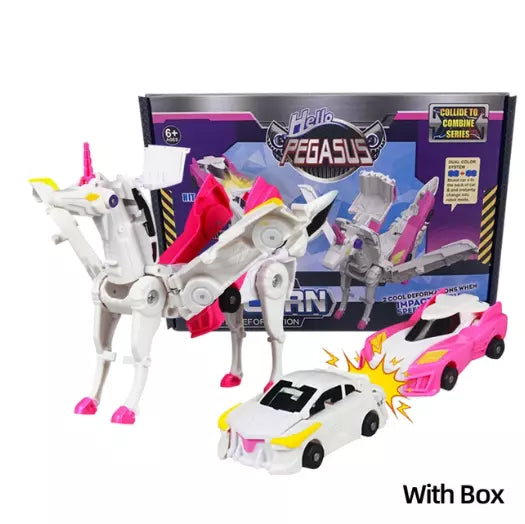 Transformer car (unicorn) – Cubewerkz Puzzle Store