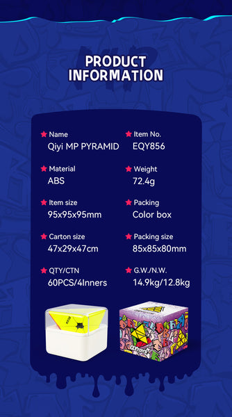 Qiyi MP series Pyraminx – Cubewerkz Puzzle Store